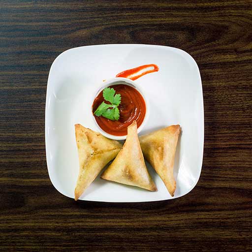 Beef Samosas (1 piece) - La Fusion Cafe